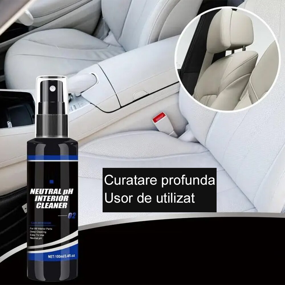 Spray SIKS Pentru Curatare Interior Auto Cu Ph Neutru, Pentru Curatare ...