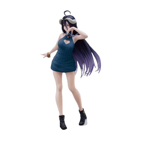 Figurina Original Character Coreful Overlord IV AMP Albedo Knit Dress ...