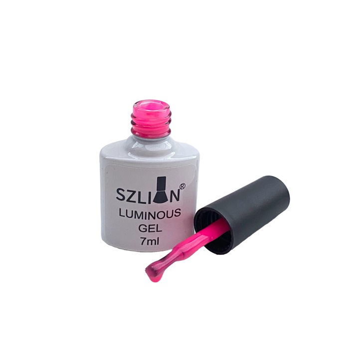 Oja de tip Gel luminos pentru unghii, culoarea nr 2 Roz Bombon - eMAG.ro