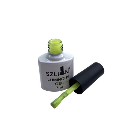Oja de tip Gel luminos pentru unghii, 7 ml, culoarea nr 6, Galben auriu ...