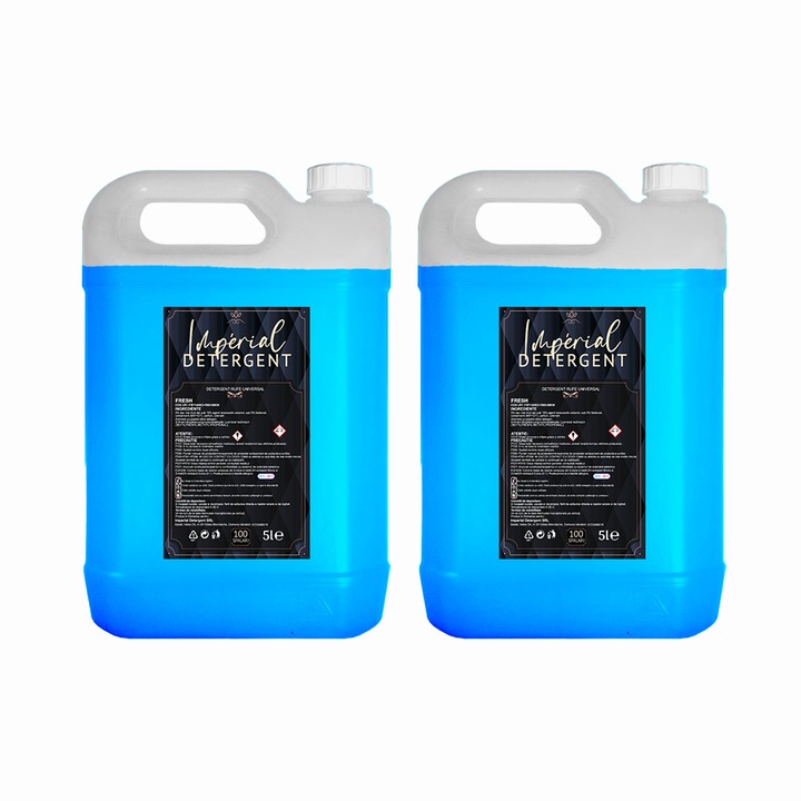 Pachet 2x detergent de rufe lichid, profesional cu miros fresh mountain ...