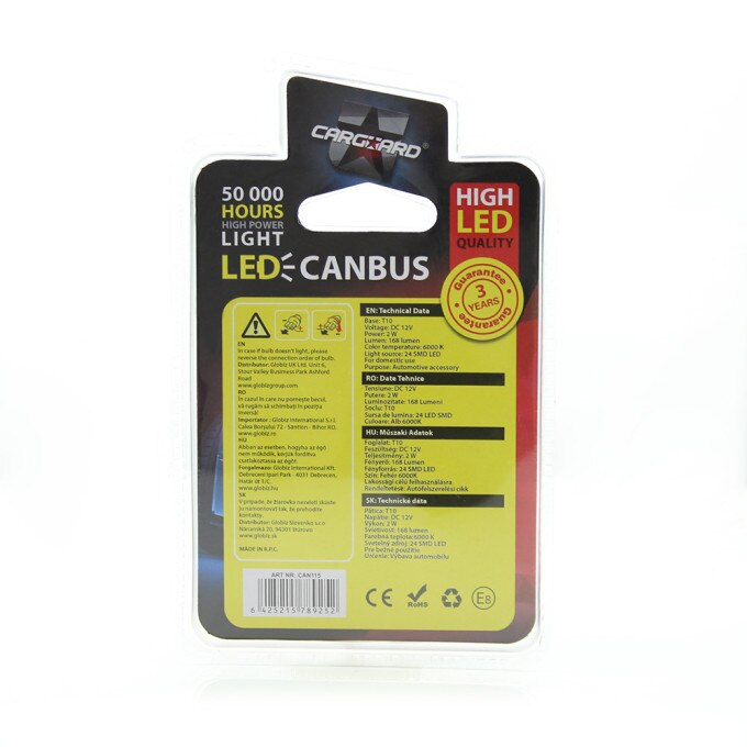 Set 2 becuri LED T10 W5W 12V 2W pentru interior, portbagaj, 168 lumeni ... Set 2 becuri LED T10 W5W 12V 2W pentru interior, portbagaj, 168 lumeni ...