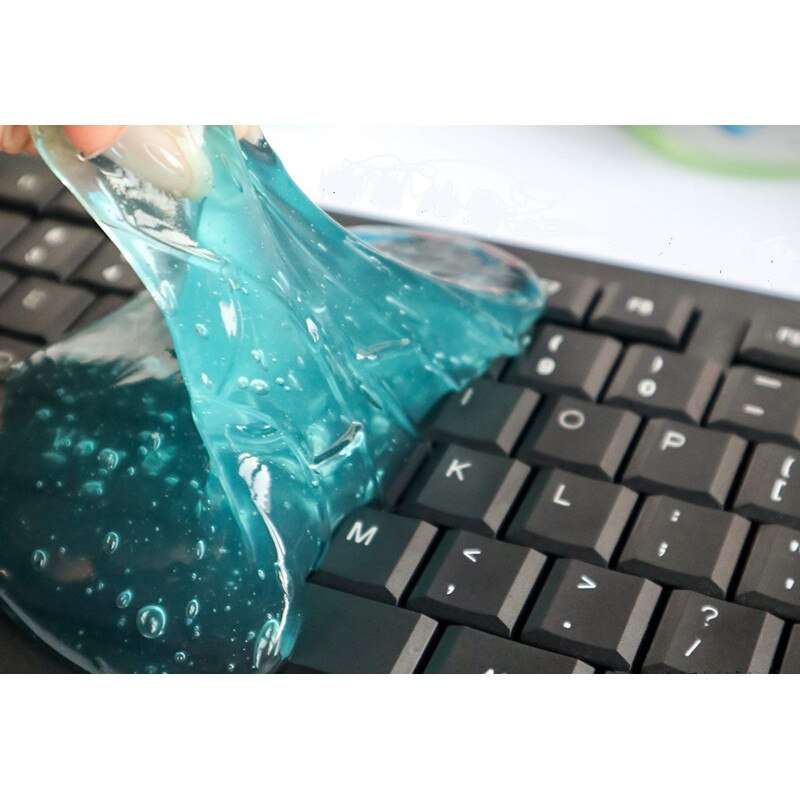 Set 2 borcanele de Gel elastic slime de curatare, universal, pentru ...