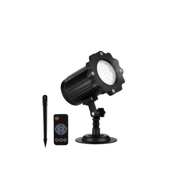 Proiector LED cu fulgi de nea de Craciun rezistent la apa - eMAG.ro