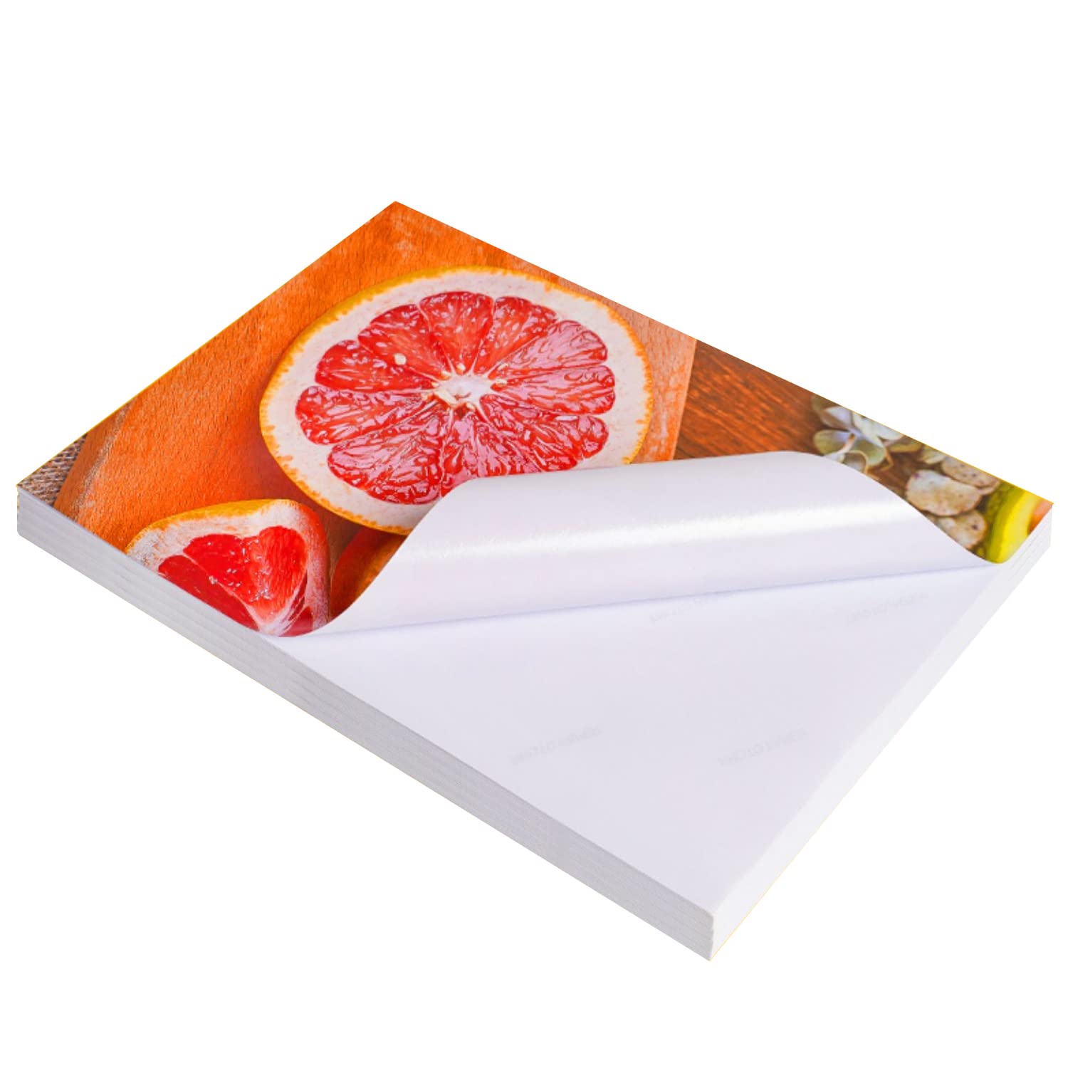 Hartie foto autoadeziva A4 mata subtire, tip matte photo sticker, 108g ...