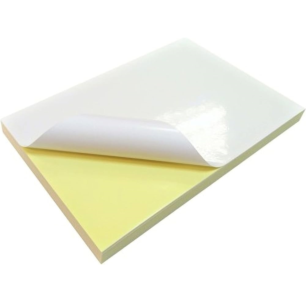 Hartie foto autoadeziva A4 lucioasa subtire, tip glossy photo sticker ...