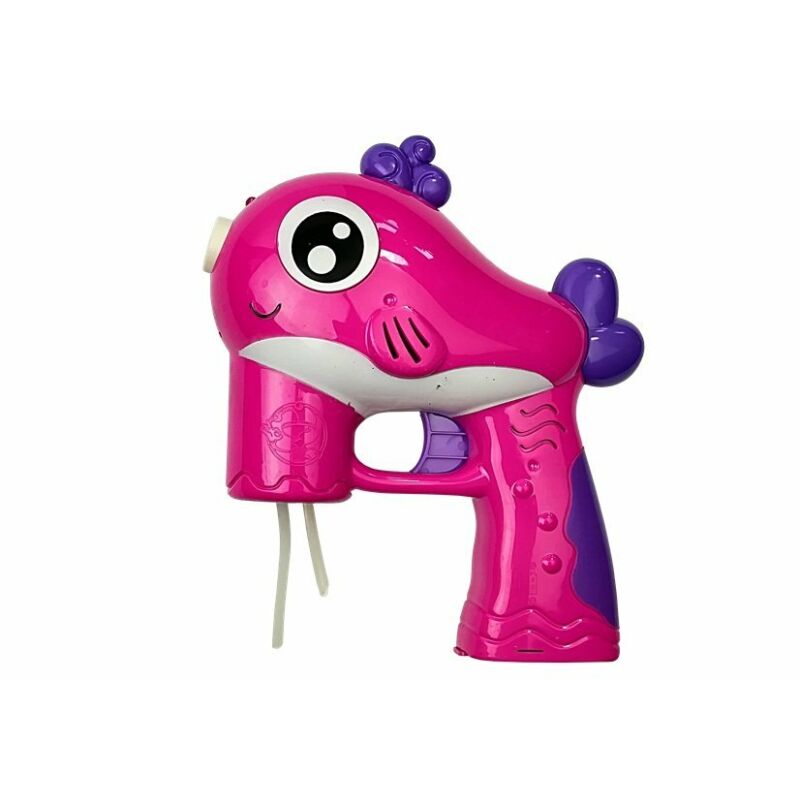 Suflator de bule - delfin roz - 18 x 15 x 6, 5 cm - eMAG.ro