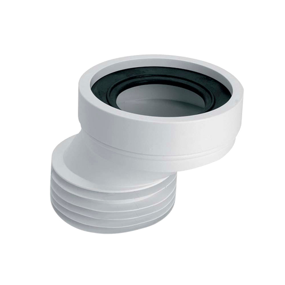 Racord WC excentric McALPINE Ø100 mm + DN100, L 140 mm, 14° - eMAG.ro