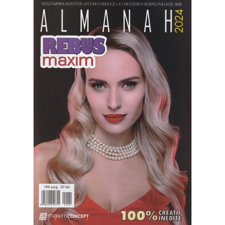 Almanah rebus Maxim 2024, editura Maxim - eMAG.ro