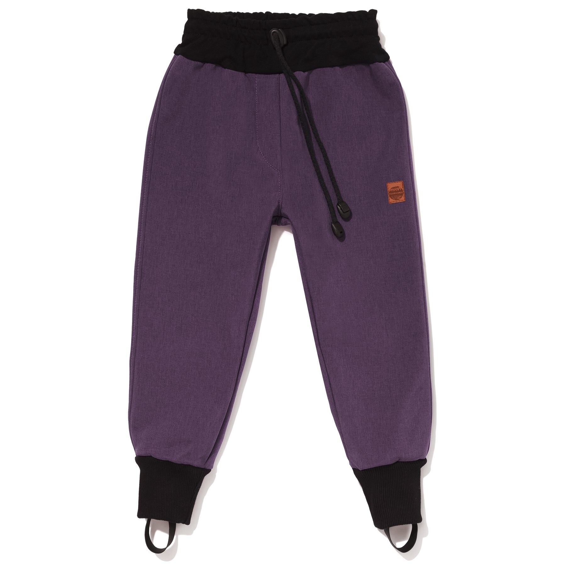 Pantaloni copii, MammaMia, Poliester/Lana, Mov, 116 cm - eMAG.ro