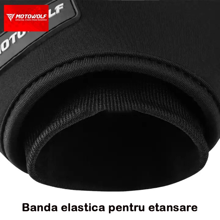 Set 2 protectii vant maini pentru ghidon moto, impermeabile, interior ...
