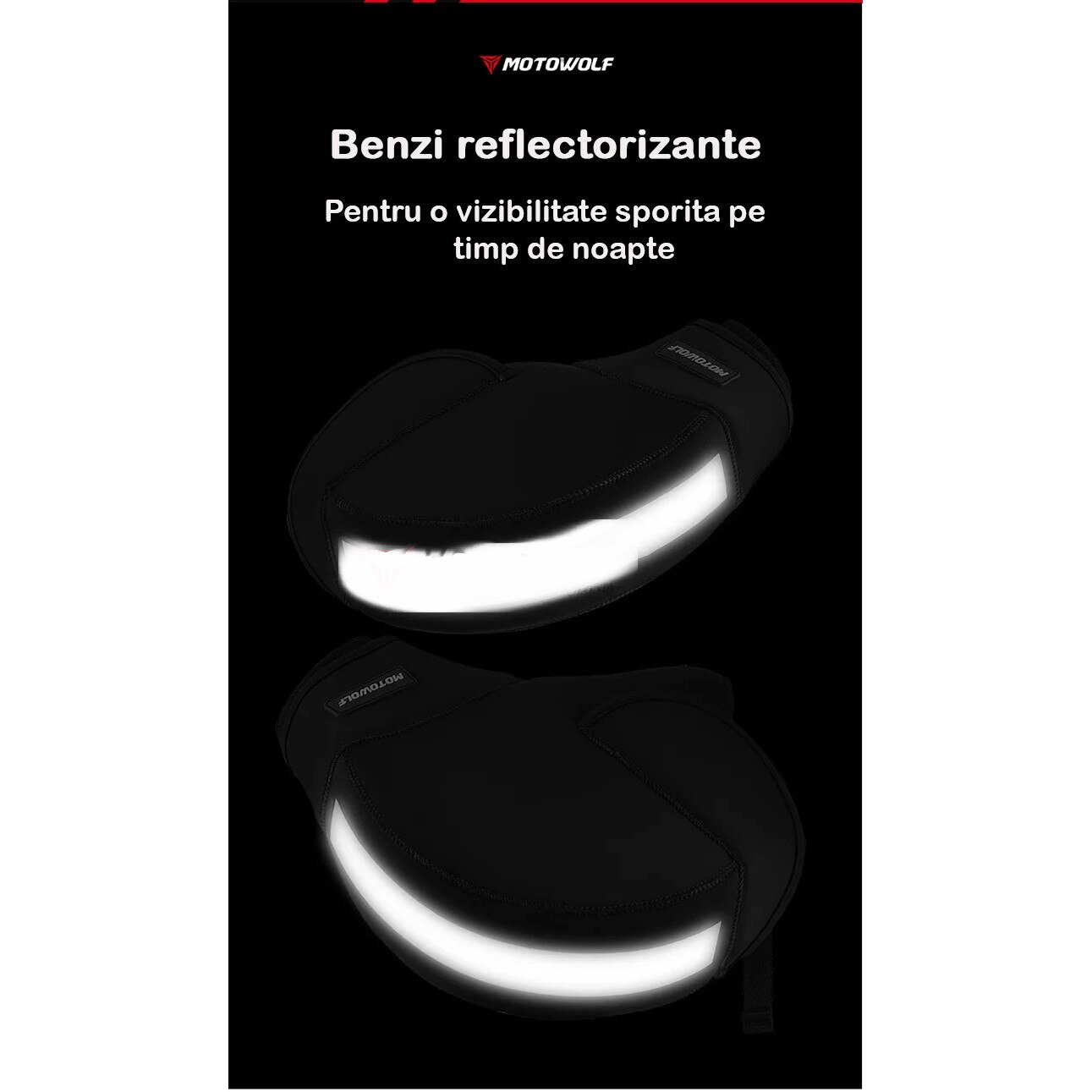 Set 2 protectii vant maini pentru ghidon moto, impermeabile, interior ...