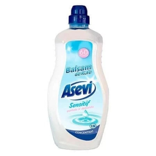 Balsam de rufe Asevi Sensitive Hipoalergenic 1, 5 L - eMAG.ro