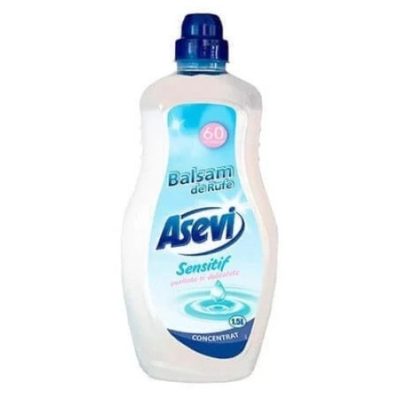 Balsam de rufe Asevi Sensitive Hipoalergenic 1, 5 L - eMAG.ro