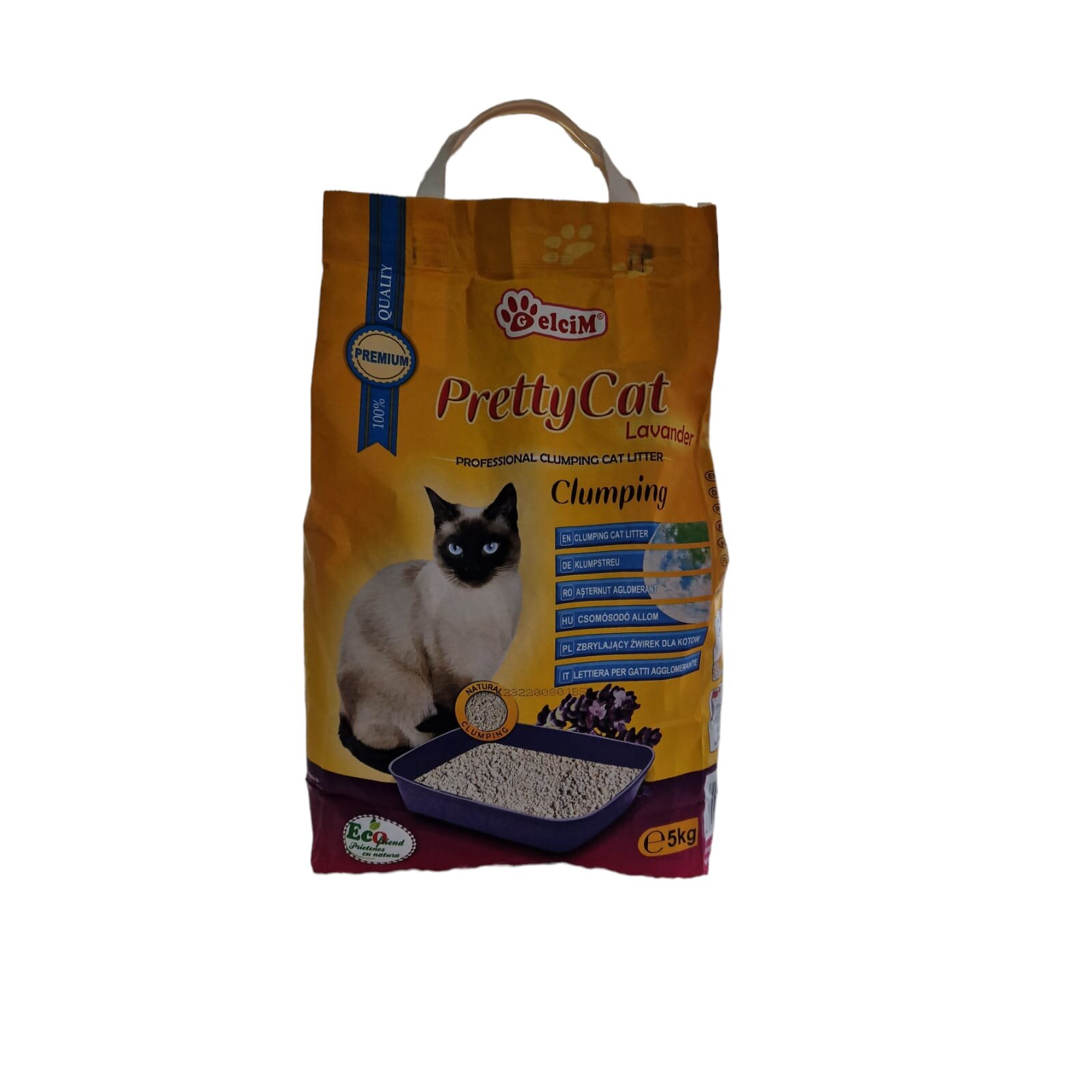 Asternut igienic pentru pisici PrettyCat 5 kg - eMAG.ro