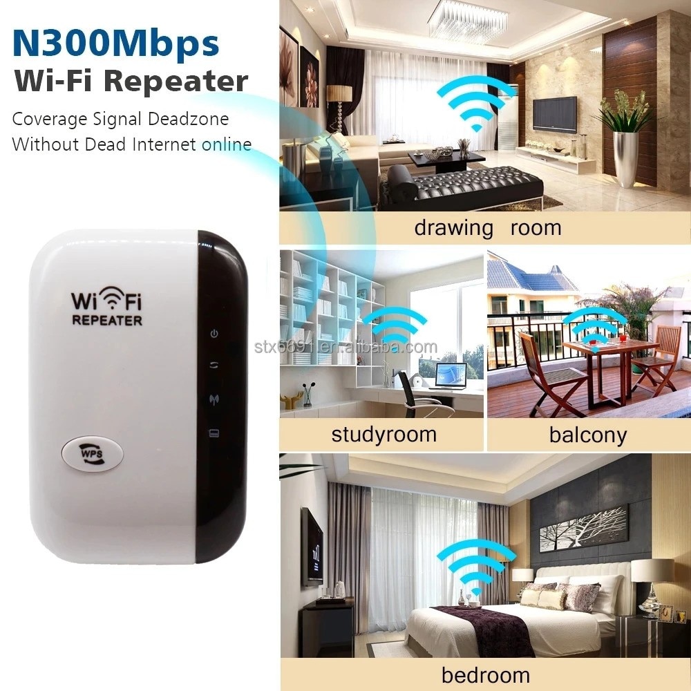 Adaptor Wireless Extender Amplificator Semnal Range Wifi, 2.4Ghz, 300 ...