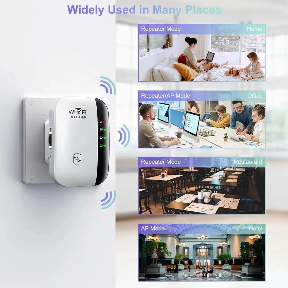 Adaptor Wireless Extender Amplificator Semnal Range Wifi, 2.4Ghz, 300 ...
