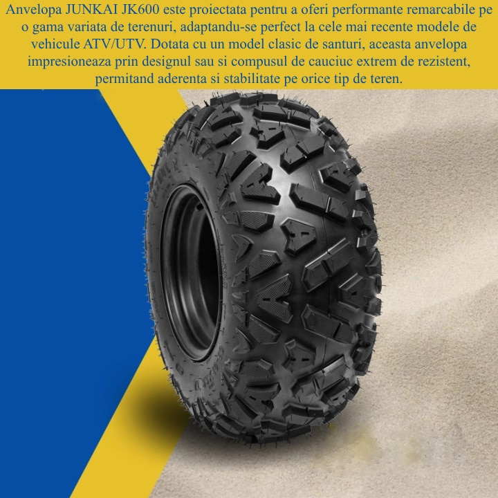Set 4 Anvelope, ATV., off-road., 25-8-12, 25-10-12 - eMAG.ro