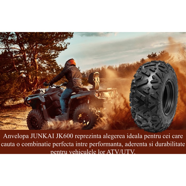Set 4 Anvelope, ATV., off-road., 25-8-12, 25-10-12 - eMAG.ro