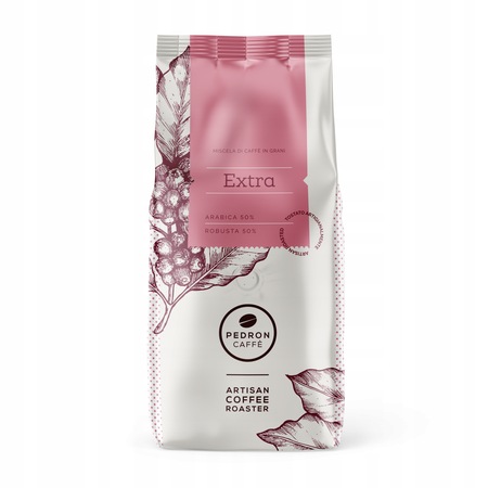 Cafea boabe italiana Pedron Caffe Extra 50% Arabica 1kg - eMAG.ro