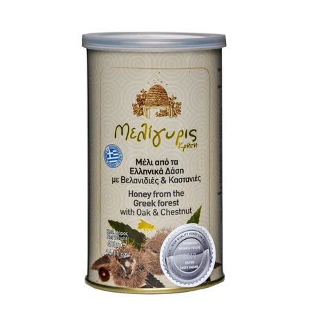 Miere cretana premium de padure greceasca cu stejar si castan, 400 g ...