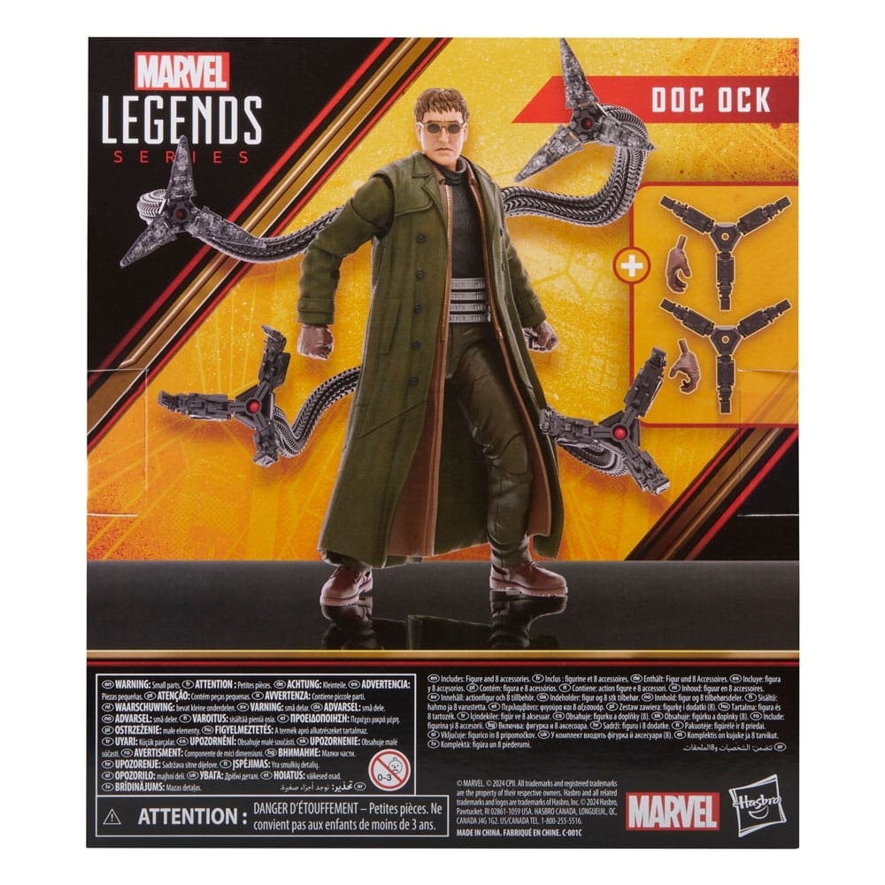 Figurina articulata Doc Ock, Marvel Legends, Spider-Man 2 15 cm - eMAG.ro