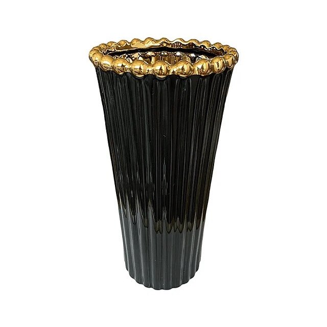 Vaza, culoare neagra, 30 cm - eMAG.ro