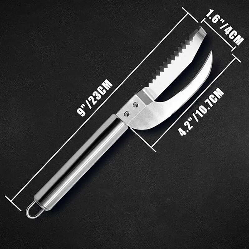 Set 2 Dispozitiv profesional pentru eviscerat si curatat solzi de peste ...