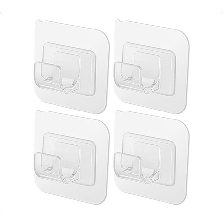 Set 4 tije telescopice adezive fara perforare, Sunmostar, Plastic ...