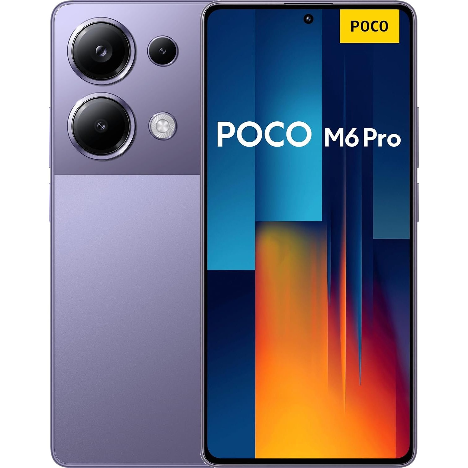 Смартфон POCO M6 Pro 4G, 8GB, 512GB, Purple - eMAG.bg