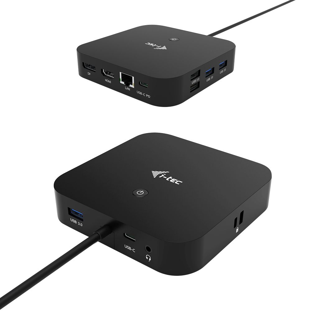 Statie de andocare pentru notebook, i-Tec, 100W, Negru - eMAG.ro