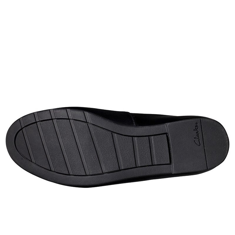 Balerini copii, Clarks, Piele naturala, Negru, 22 EU - eMAG.ro