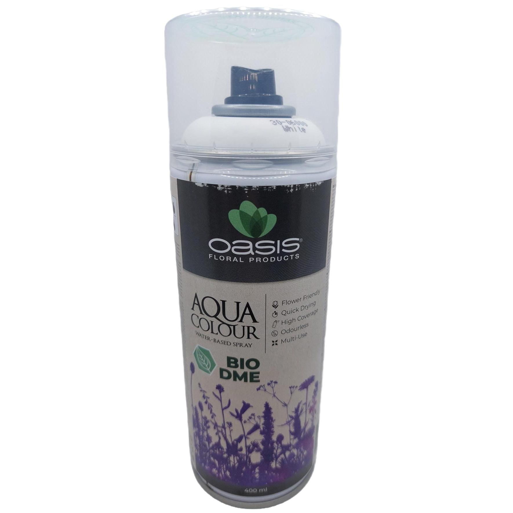 Vopsea spray Oasis, 400ml, Alb - eMAG.ro