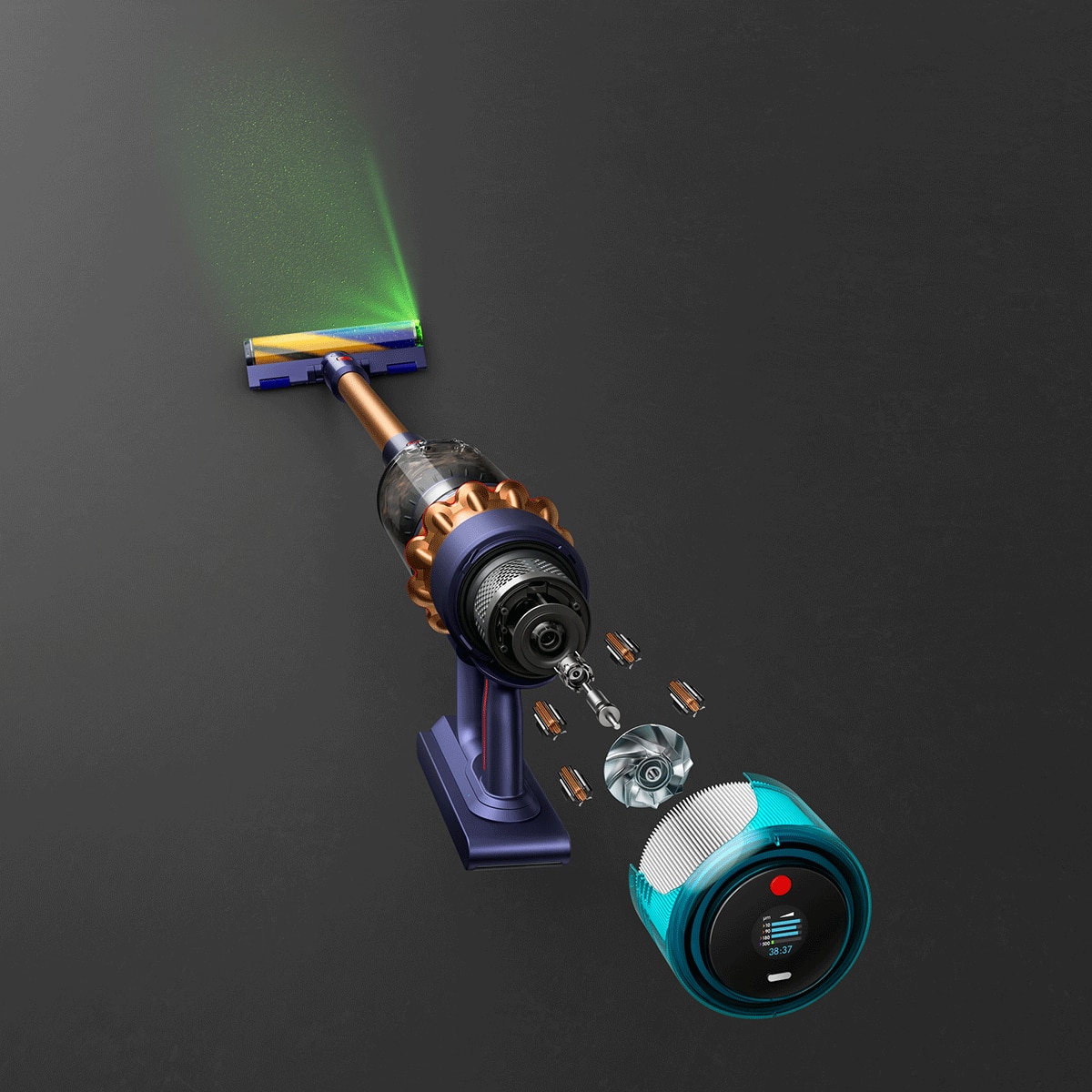 Aspirator vertical fara fir Dyson Gen5 Detect Absolute 447002-01 ...