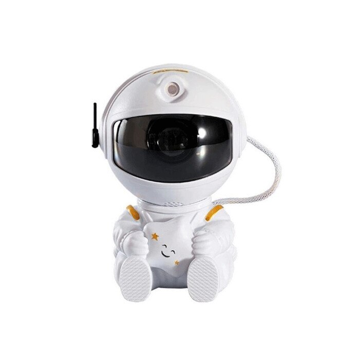 Proiector SIKS Lumini LED Galaxy Astronaut, Cap Magnetic Reglabil 360 ...