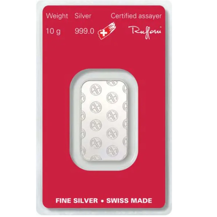 Lingou Argint, Argor-Heraeus, 10 gr, puritate 999‰ - eMAG.ro