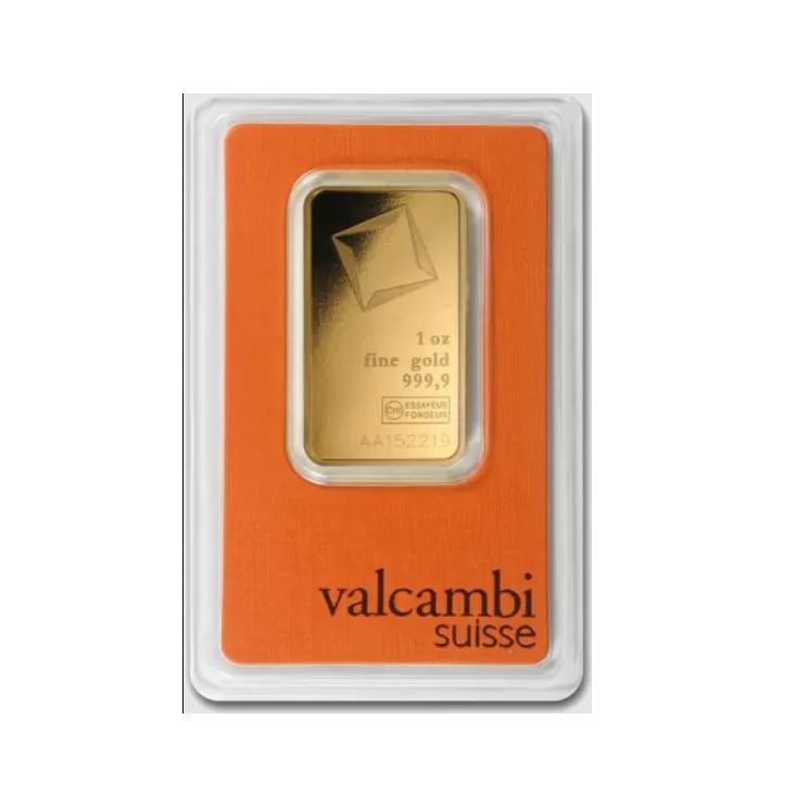 Lingou Aur 24 K, Valcambi, 31.1035g, (o uncie), puritate 999.9‰ - eMAG.ro