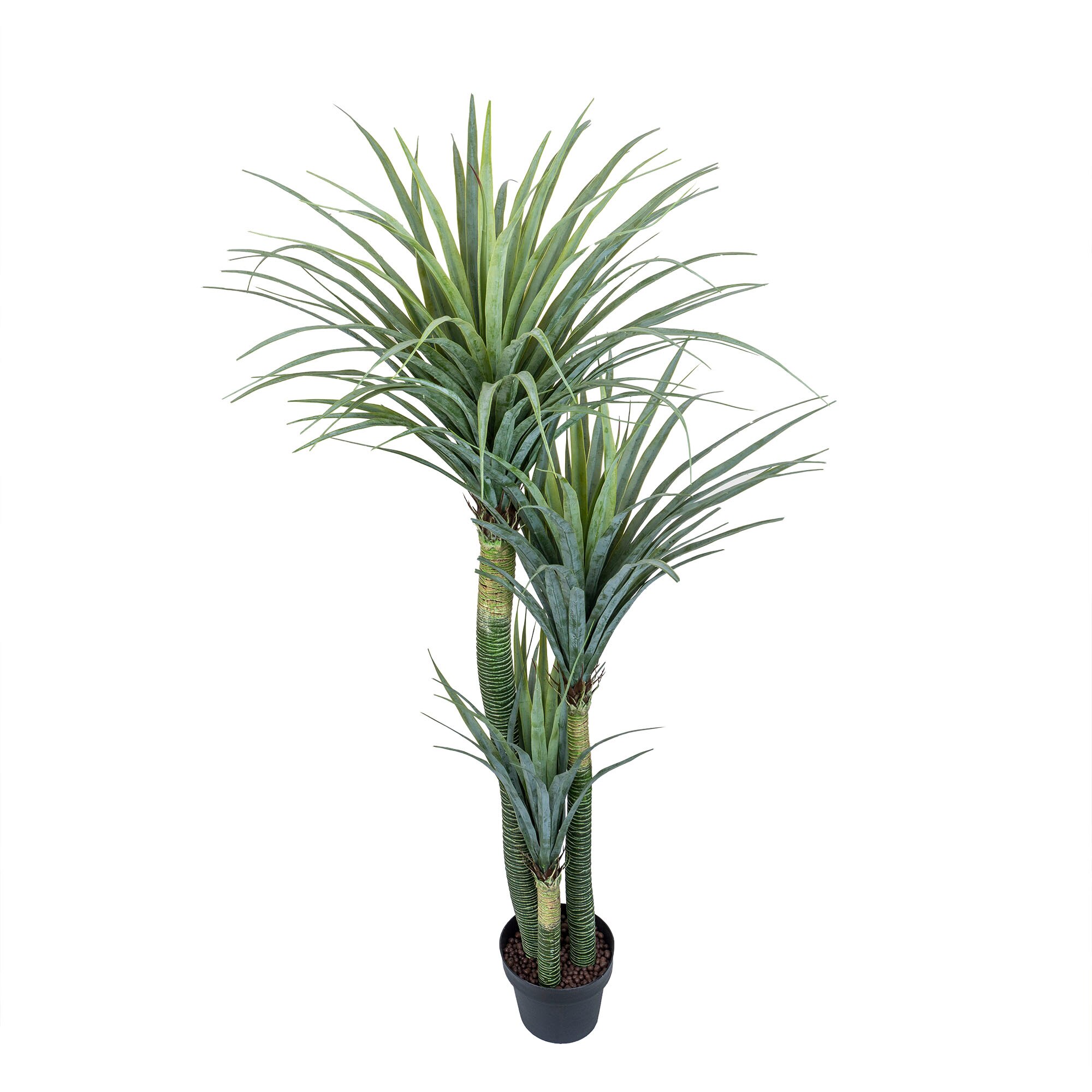 Copac artificial in ghiveci, model Dracaena, 160x60 cm, B.S.P. / SL444 ...