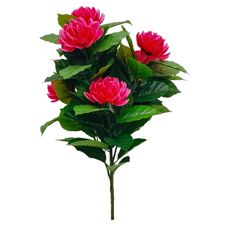 Floare artificiala fara ghiveci, Naimeed D5630, 90x67 cm, Rosu - eMAG.ro