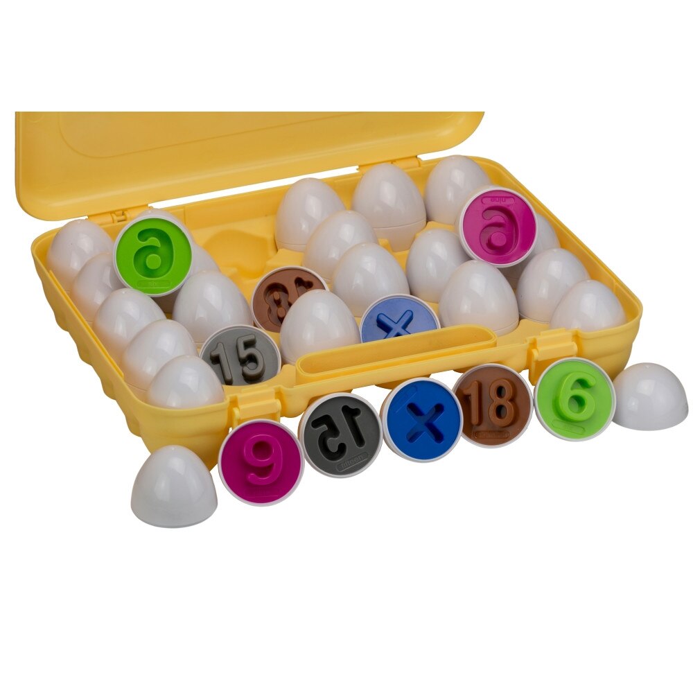 Joc educativ Matching Eggs, Potriveste Oua cu Numere 0-20 si Semne ...
