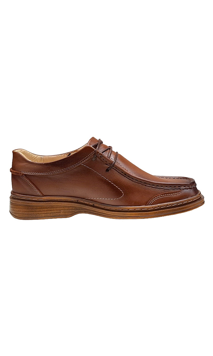 Pantofi barbati casual din piele naturala, Maro, GKR11M Marimea 42 ...