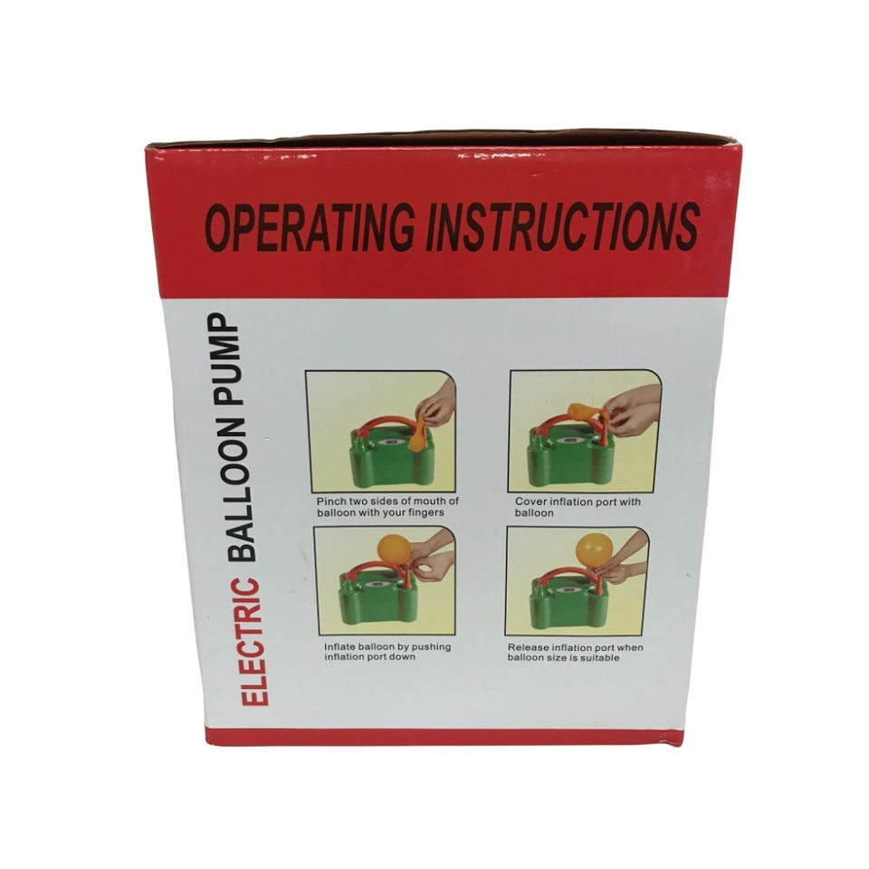 Dr Meter Електрическа помпа за надуване на балон Emag Bg