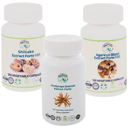 Supliment alimentar, Cancer Ovarian: 3 Ciuperci Medicinale cu Extract ...