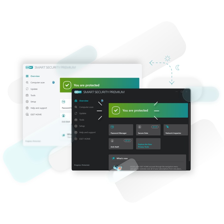 Licenta electronica ESET Home Security Ultimate, VPN inclus, 1 an, 5 ...