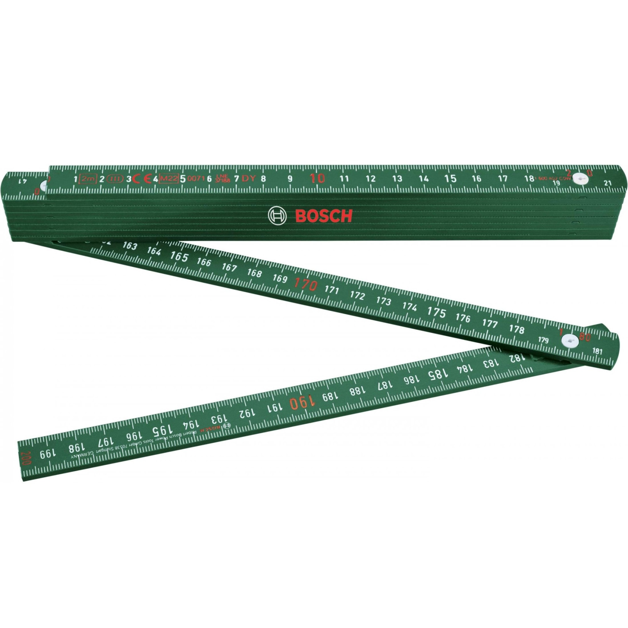 Rigla pliabila BOSCH, lungime 2 m, nailon si fibra de sticla - eMAG.ro
