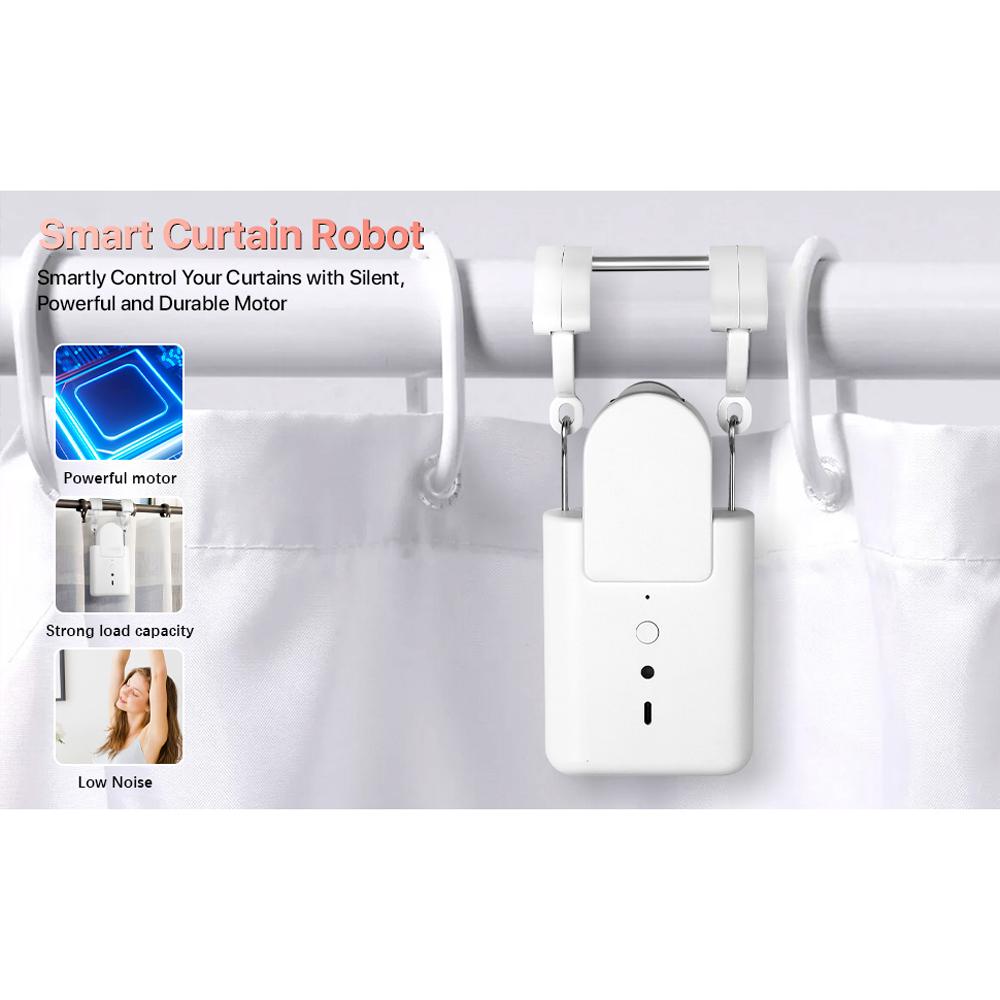 Aparat Inteligent Deschidere Perdele si Draperii, Telecomanda, Control ...