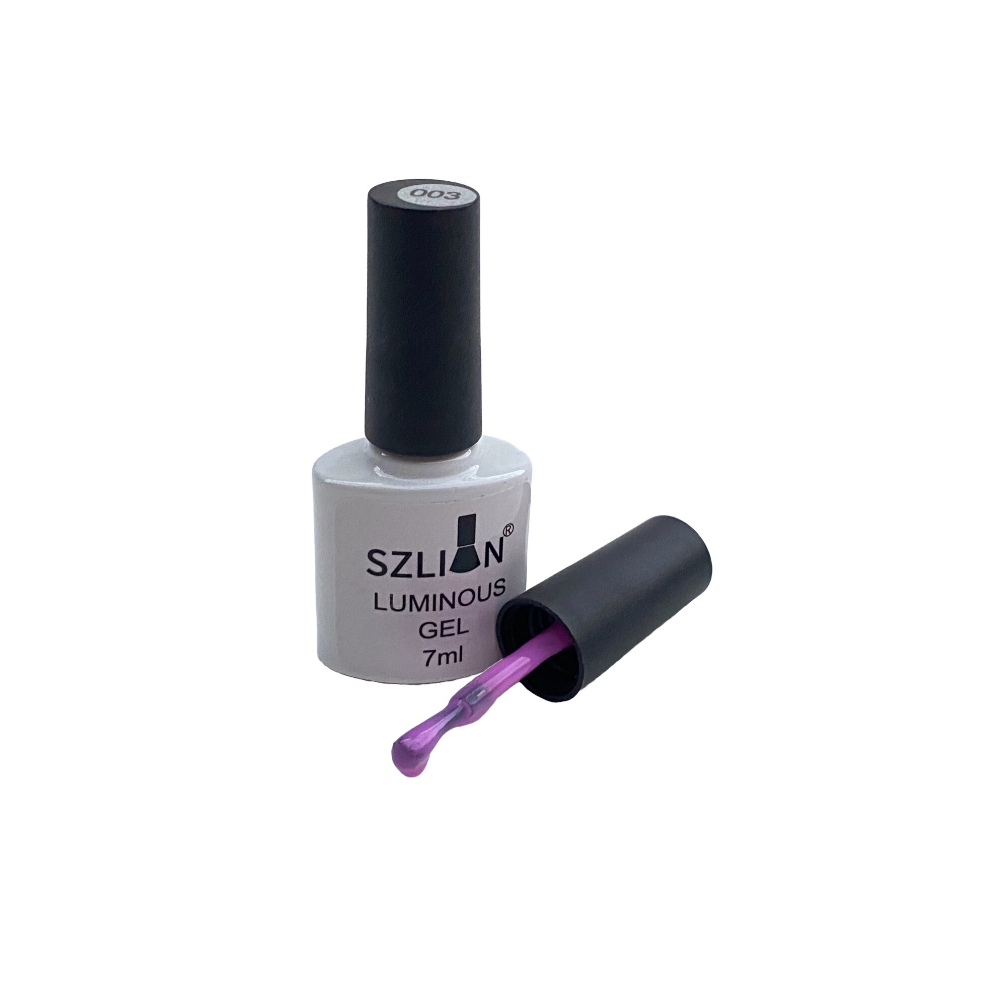 Oja de tip Gel luminos pentru unghii, 7 ml, culoarea nr 3, Liliac - eMAG.ro