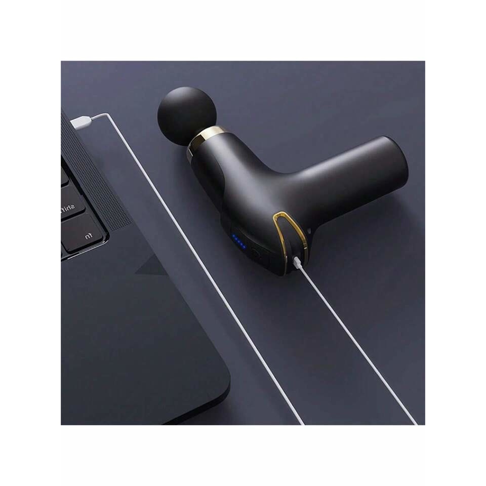 Pistol Masaj Fascial Gun Pro, KH-920, 3200 RPM, 8 capete, Fara fir ...