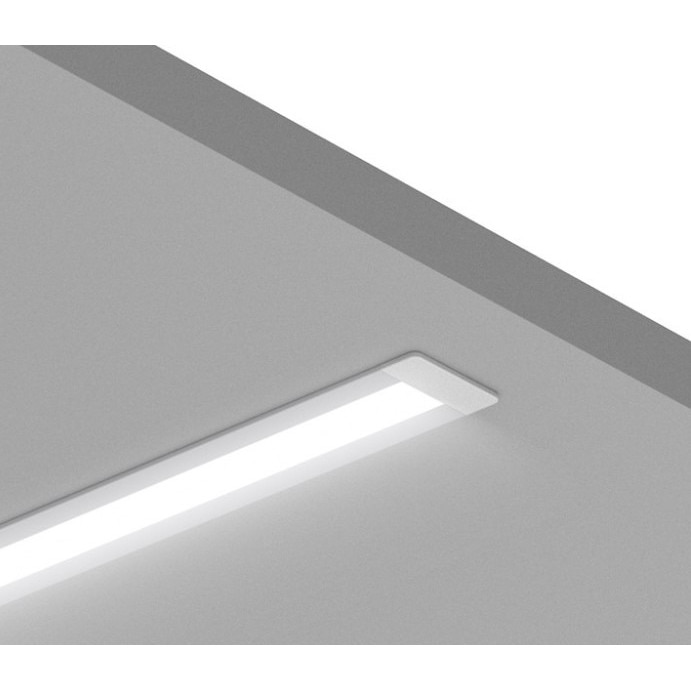 Profil LED aluminiu ultraslim incastrat 8mm bara 2 metri, rigips sau ...