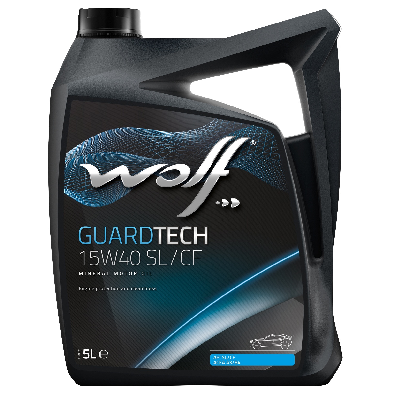 Ulei motor Wolf Guardtech SL/CF, 15W40, 5L - eMAG.ro